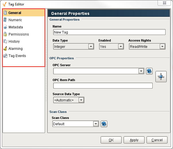 Tag Properties | Ignition User Manual
