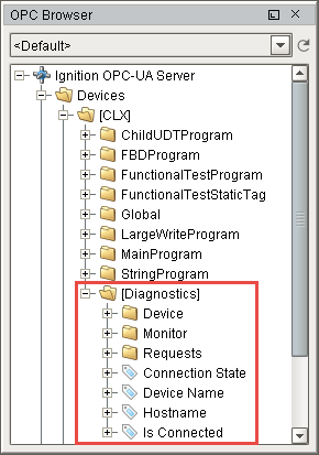 System, Client, and Diagnostic Tags | Ignition User Manual