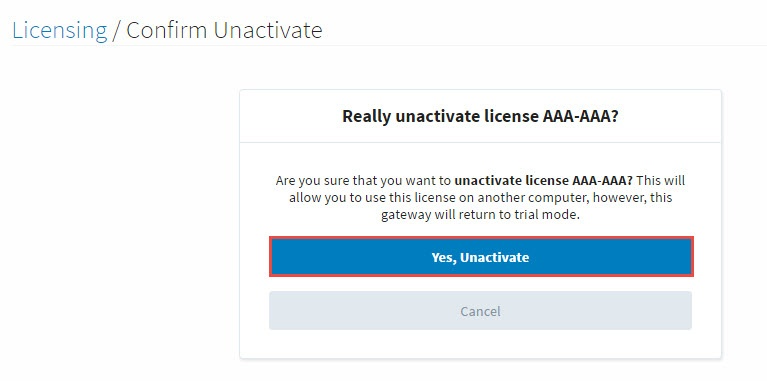 Updating a License | Ignition User Manual